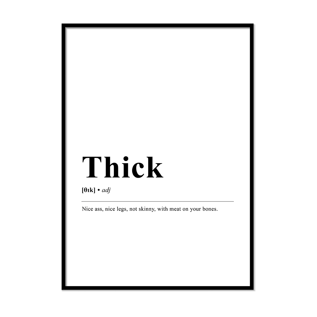 Thick Definition Frame Wall Décor Framed Prints Home Framed Art A5 A4 ...